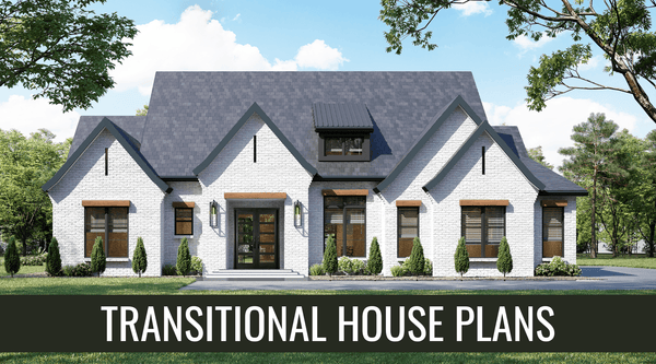 Most Loved Trend: Transitional House Plans - Archival Designs