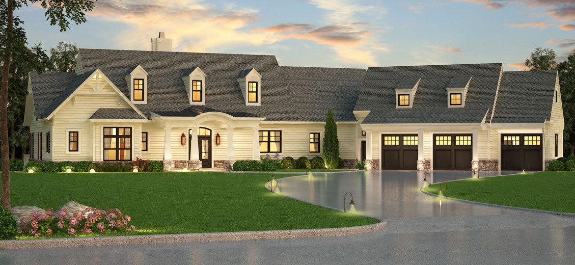 Multigenerational House Plans, Floor plans by Archival Designs