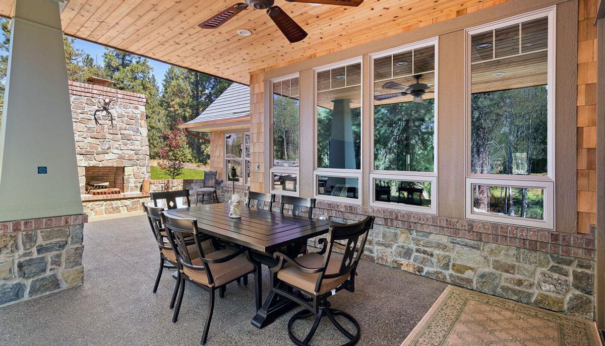 House Plans With Rear Porch | Porch Floor Plans and Designs