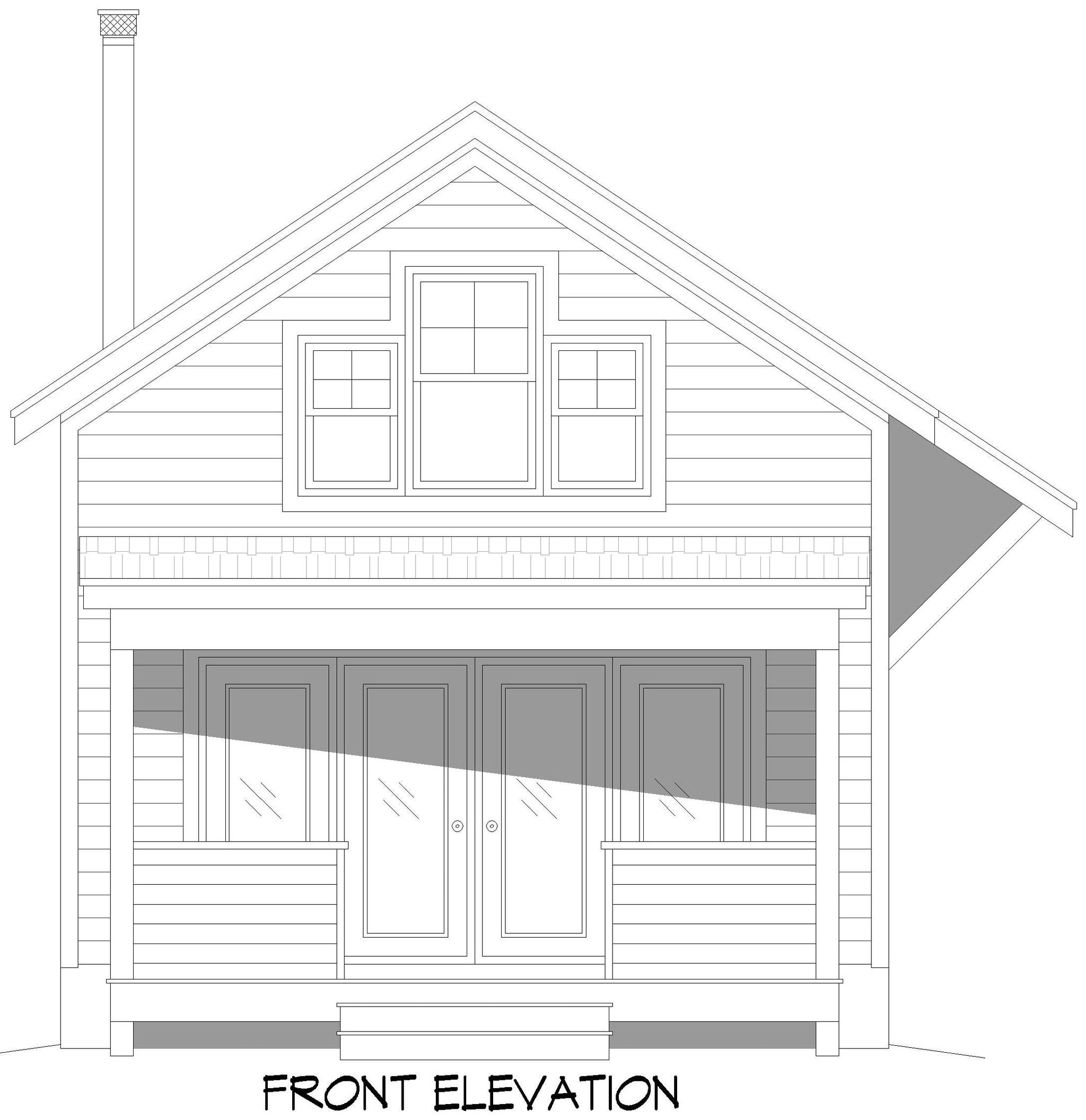 Cozy 817 Sq Ft Loft-Style Cottage with Covered Porch