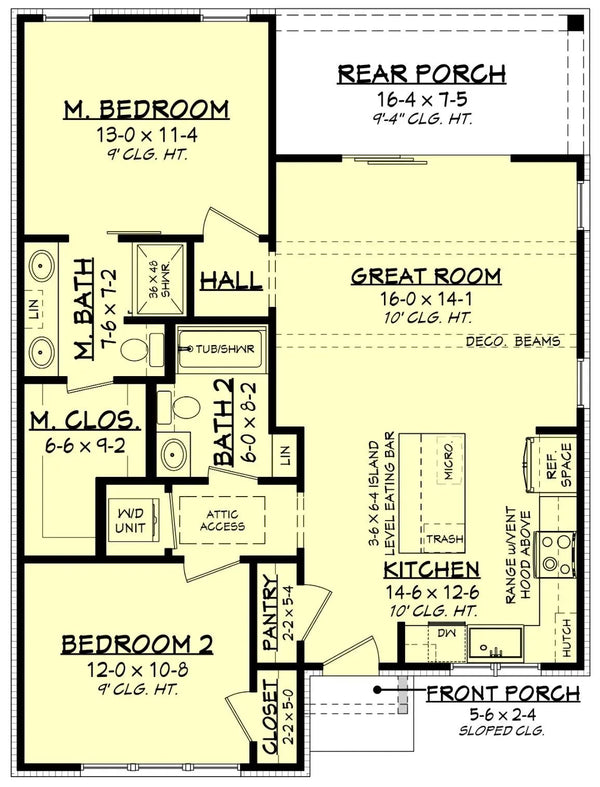 Cove Point House Plan | Archival Designs