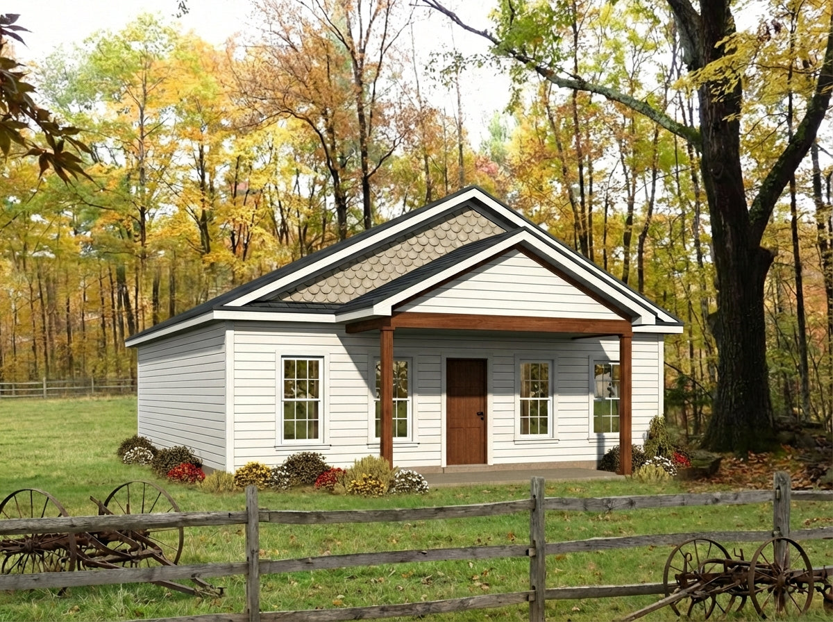 L7916-A Country House, 2 Bedrooms, 1 Bathroom | Buffalo Farms Exterior