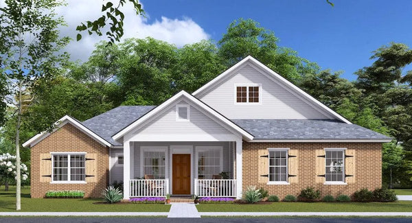 Sandy Ridge House Plan | Traditional House Plan | One Story House Plan