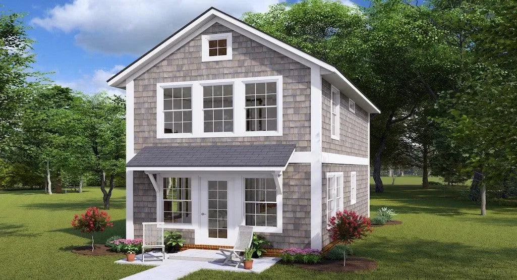 Laurel House Plan | Two Story Traditional Country House Plan