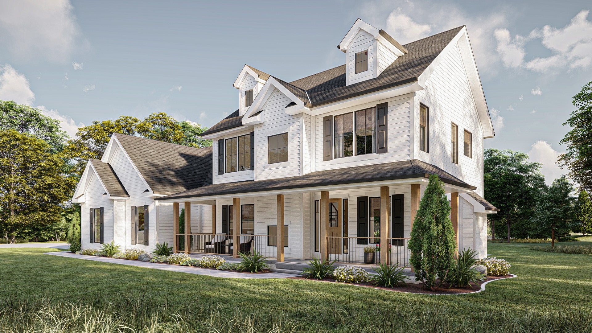 G7729-A Modern Farmhouse, 3 Bedrooms, 2.5 Bathrooms | Herman Farm ...