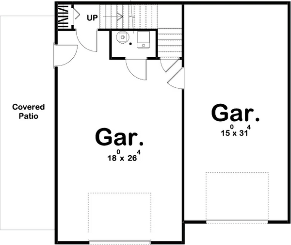 Sparrows Point House Plan | Two Car Garage Plan | Two-Story House Plan