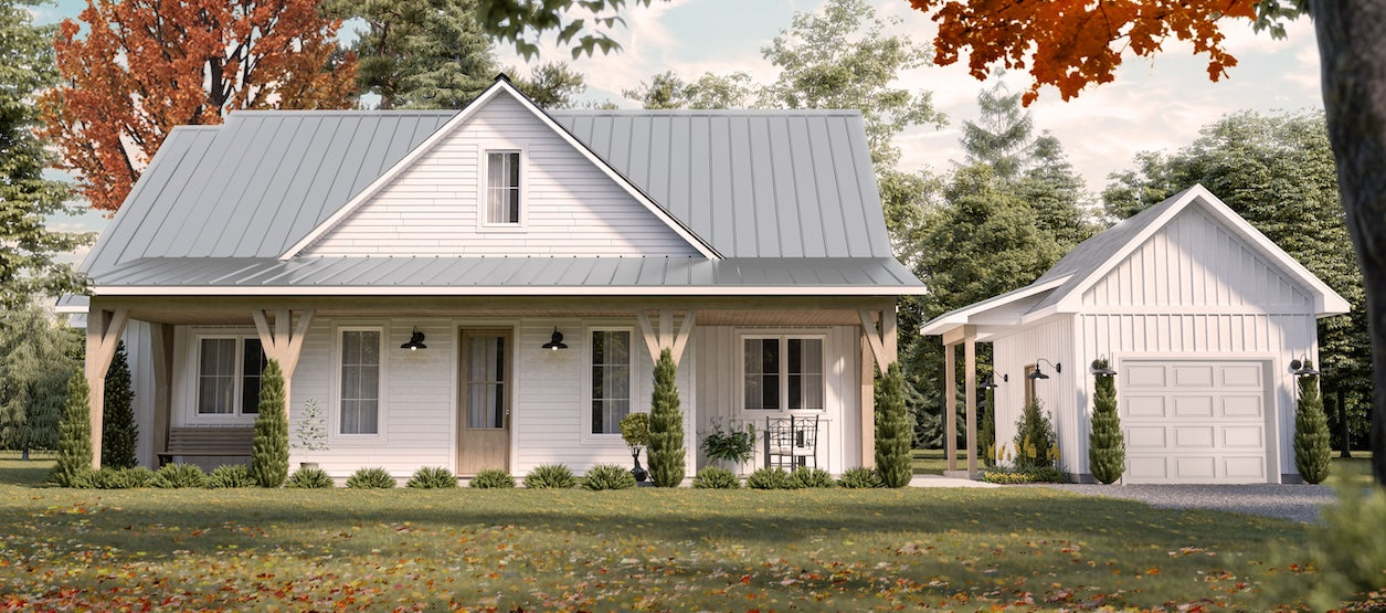 One Story Country Homes One Story Country Home Plan With Split Bedroom