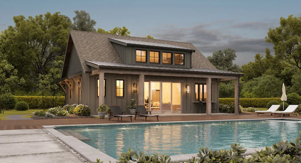 Pool House Plans Metal Barn Pole Barn Pool House | Quality Structures