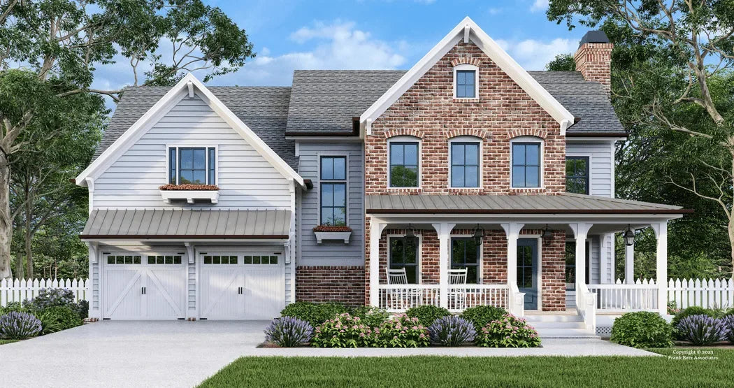 Charming Home Design: Modern Elegance Meets Functional Family Living