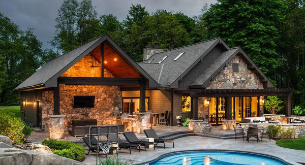 Riverview House Plan | Pool House Plan | Modern House Plan