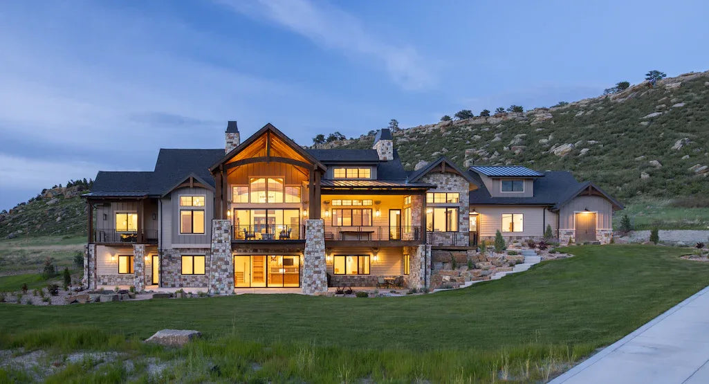 Beautiful Single Story Mountain Homes Single Story Village House For