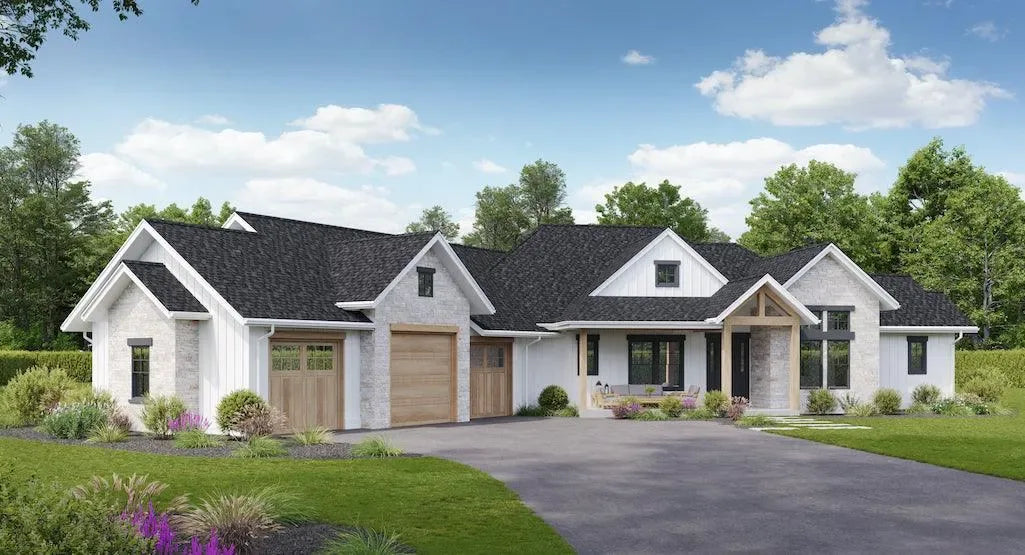 Mendoza House Plan | Ranch House Plan | One Story House Plan