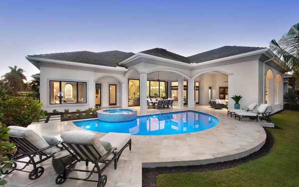 Serrano House Plan | One Story Mediterranean House Plan