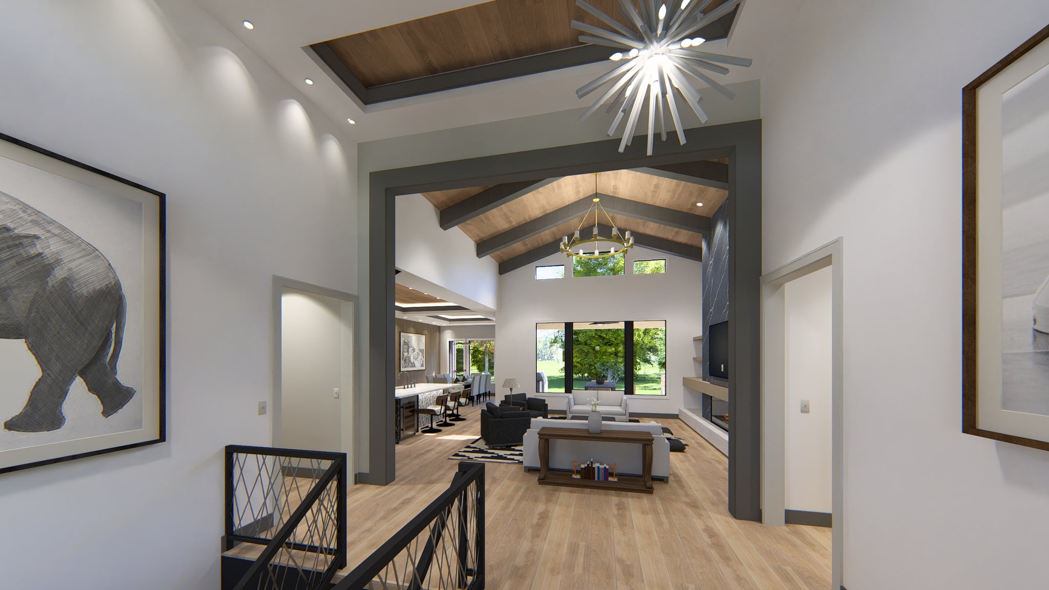 W7607-A Modern Farmhouse Entry, 3 Bedrooms, 3 Bathrooms | USA-2876-MOFH