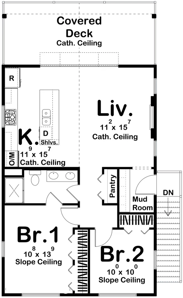 Reed Point House Plan | Modern House Plan | Garage Apartment Plan