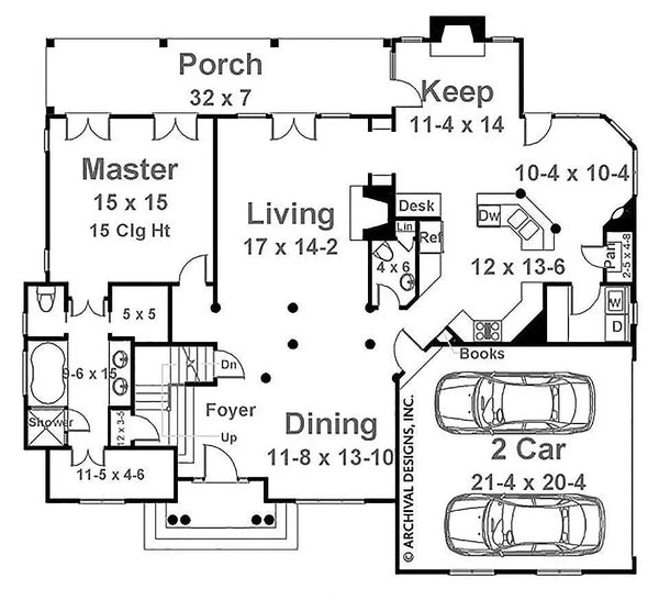 Bostonian | Retirement House Plans | Luxury House Plans