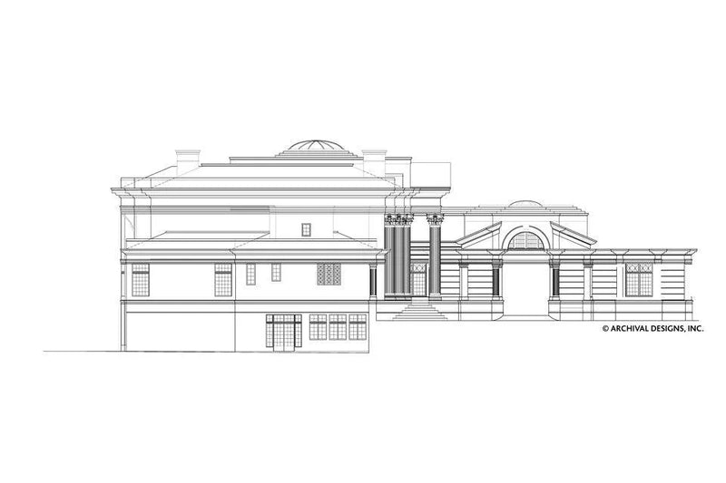 Breakers | Neoclassic House Plans | Luxury Home Blueprints