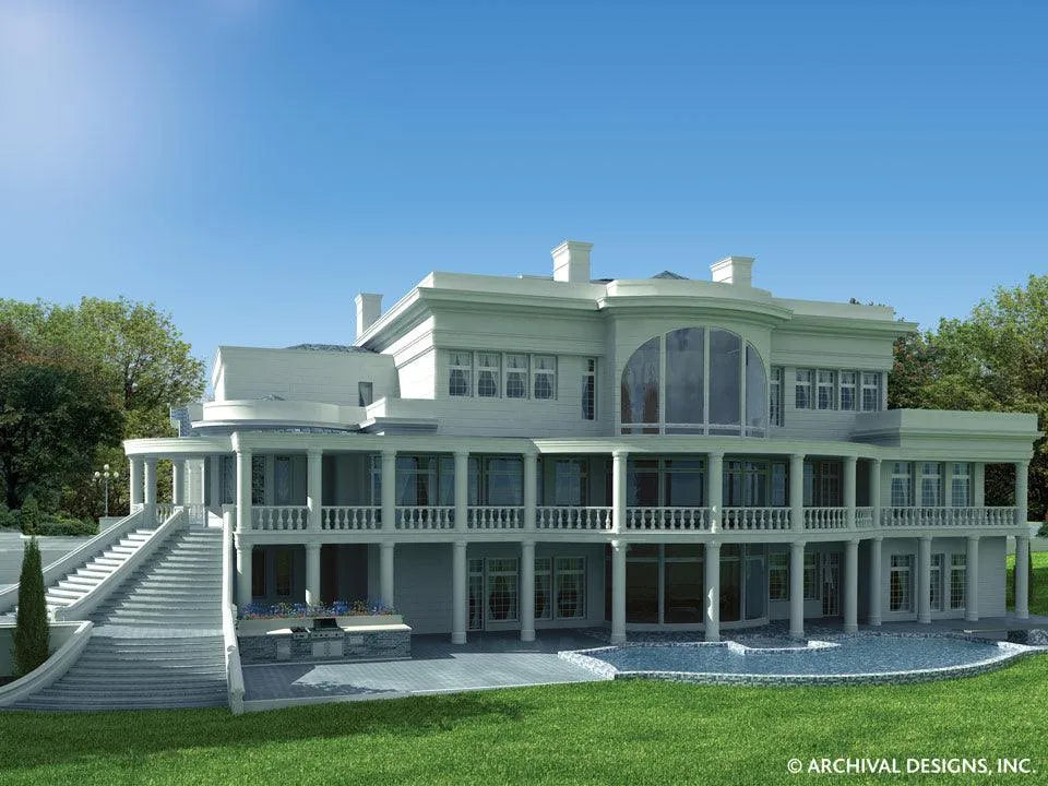 Breakers | Neoclassic House Plans | Luxury Home Blueprints