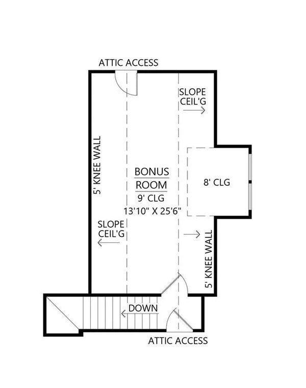 Fox Trot House Plan: Charming Design | Archival Designs