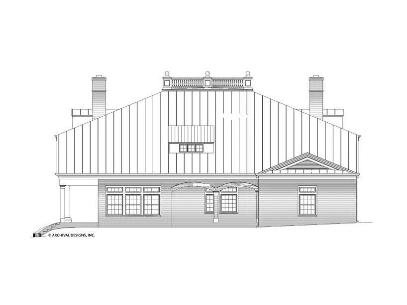 Houmas | Neoclassic House Plan | Southern House Plan