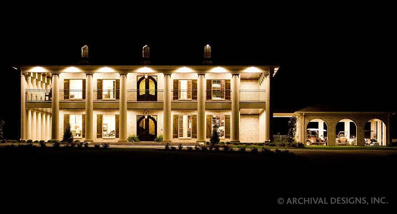 Houmas | Neoclassic House Plan | Southern House Plan