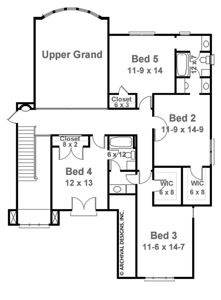 Limerick | Traditional Floor Plans | Basement Floor Plans