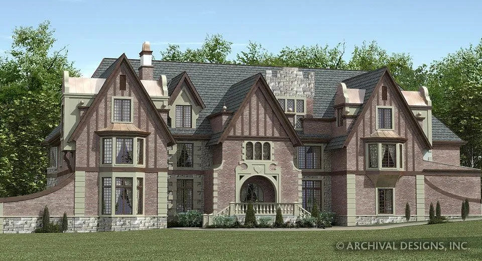 Dysart Castle | Castle House Plan | Mansion House Plan
