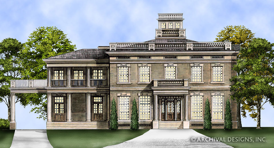 English House | Historic House Plans | Classical Home Plans