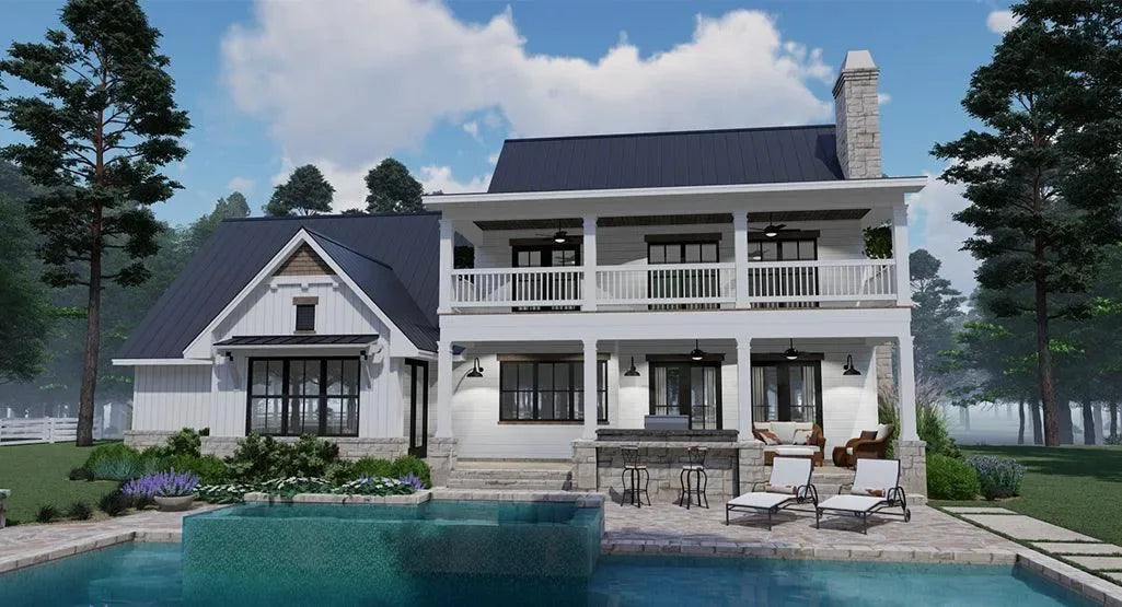 Stonewall House Plan | Farmhouse Plan | Country House Plan