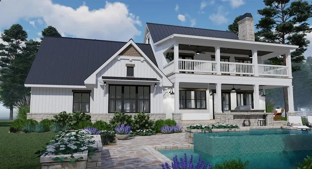 Stonewall House Plan | Farmhouse Plan | Country House Plan
